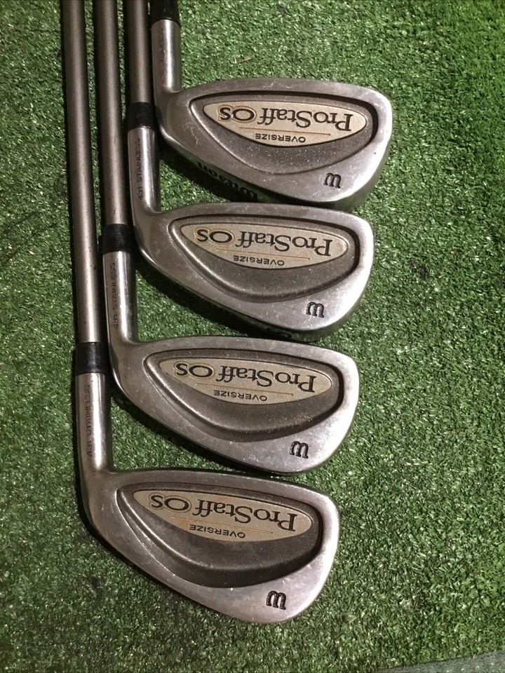 Wilson ProStaff OS Oversize Irons Set (3-PW) Regular UST MMT Graphite ...