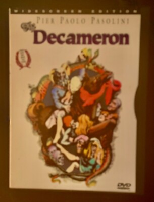 The Decameron 1970 by Pier Paolo Pasolini DVD Rare Widescreen Edition ...