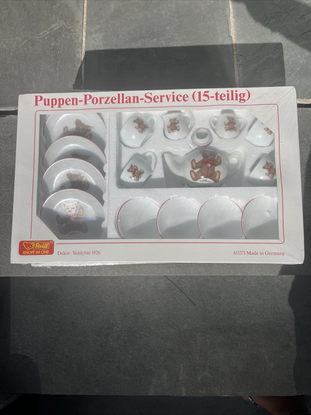 Vintage Steiff Puppen-Porzellan -Service 15 Piece TEA SET Made In ...