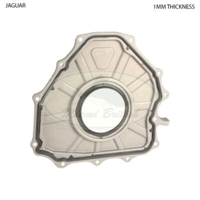 JAGUAR REAR ENGINE CRANKSHAFT RETAINER AND SEAL XK XF XJ AJ812159 OEM ...