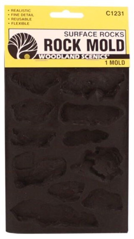 Woodland Scenics Surface Rocks Mold C1231 | eBay