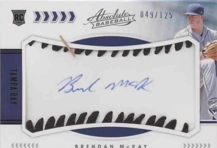 2020 Panini Absolute - Rookie Baseball Material Signatures Brendan ...