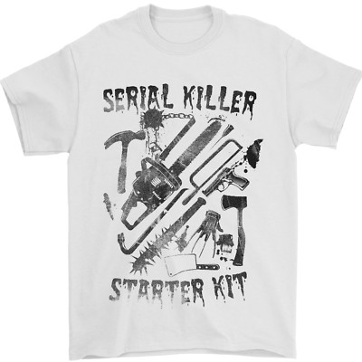 Serial Killer Starter Kit Halloween Uomo T-Shirt 100% Cotone | eBay