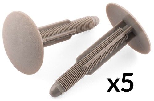 5x Clips For Ford Transit 2006 - 2013 49mm Grey Top Roof Headlining ...