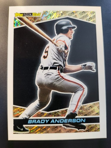 1993 Topps Black Gold Brady Anderson Card #24 | eBay