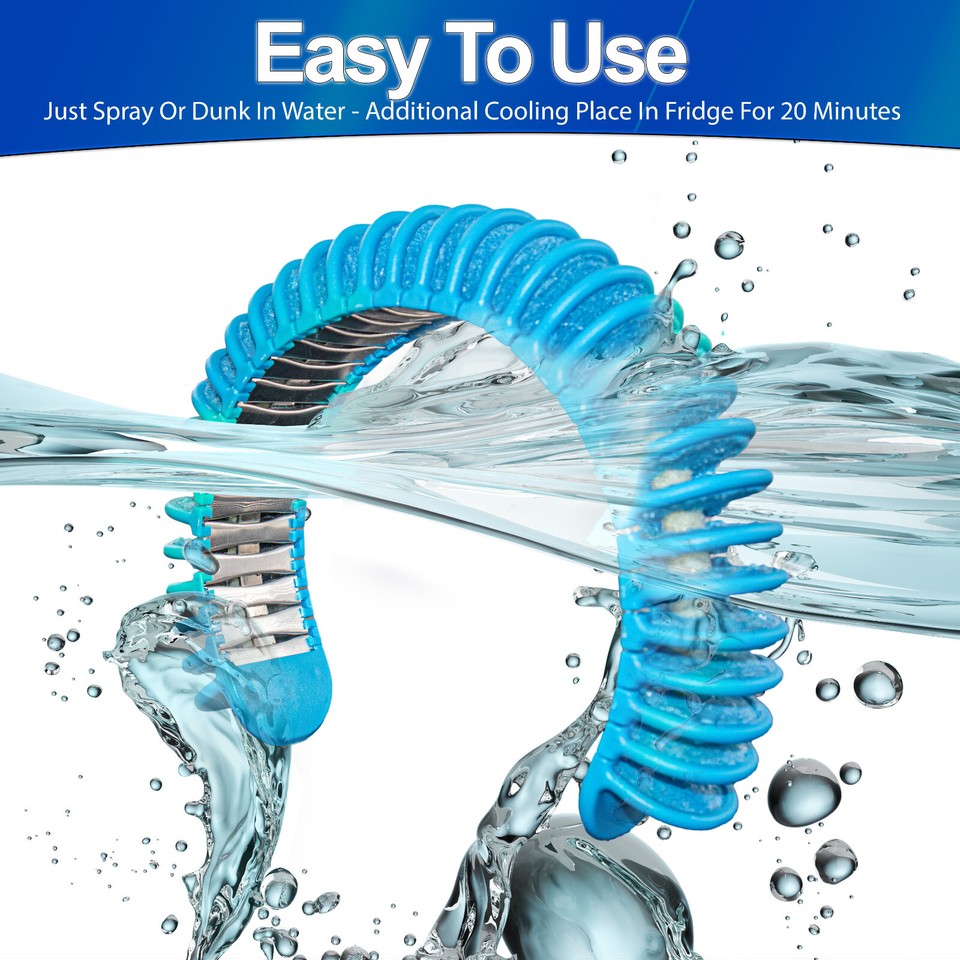 Cooling Neck Band Personal Portable Air Conditioner Evaporative Wrap ...