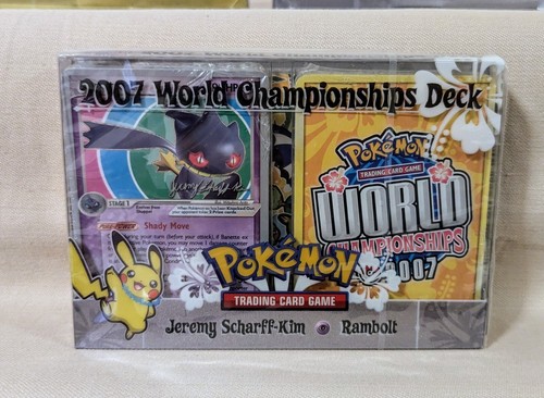 2007 Rambolt Deck World Championship Pokemon New Jeremy Scharff-Kim ...
