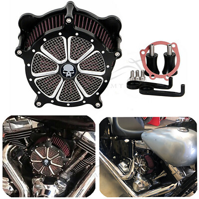 US Air Cleaner Red Intake Filter System For Harley Electra Glide ...