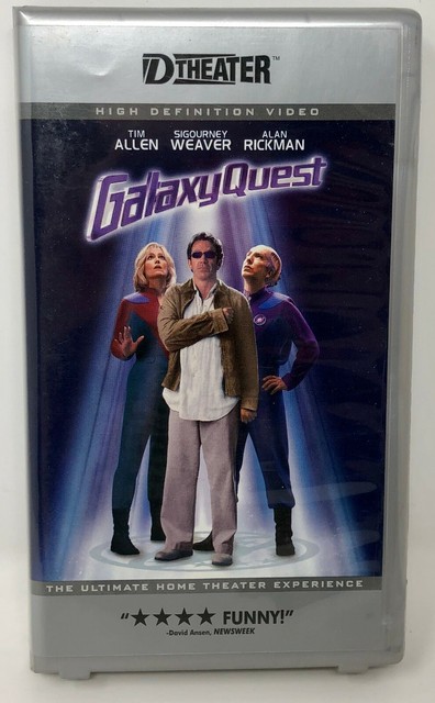 Galaxy Quest (VHS, 2002, HD-Plus D-VHS D-Theater High Definition Video ...