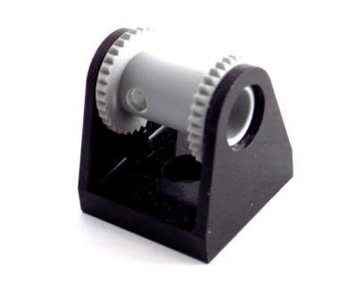 2 LEGO Black Hose Reel 2 x 2 Holder Light Gray Hose Reel 2 x 2 (2584 ...