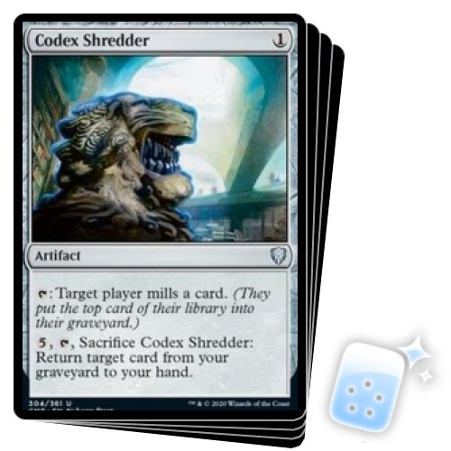 CODEX SHREDDER X4 Commander Legends Magic MTG MINT CARD | eBay