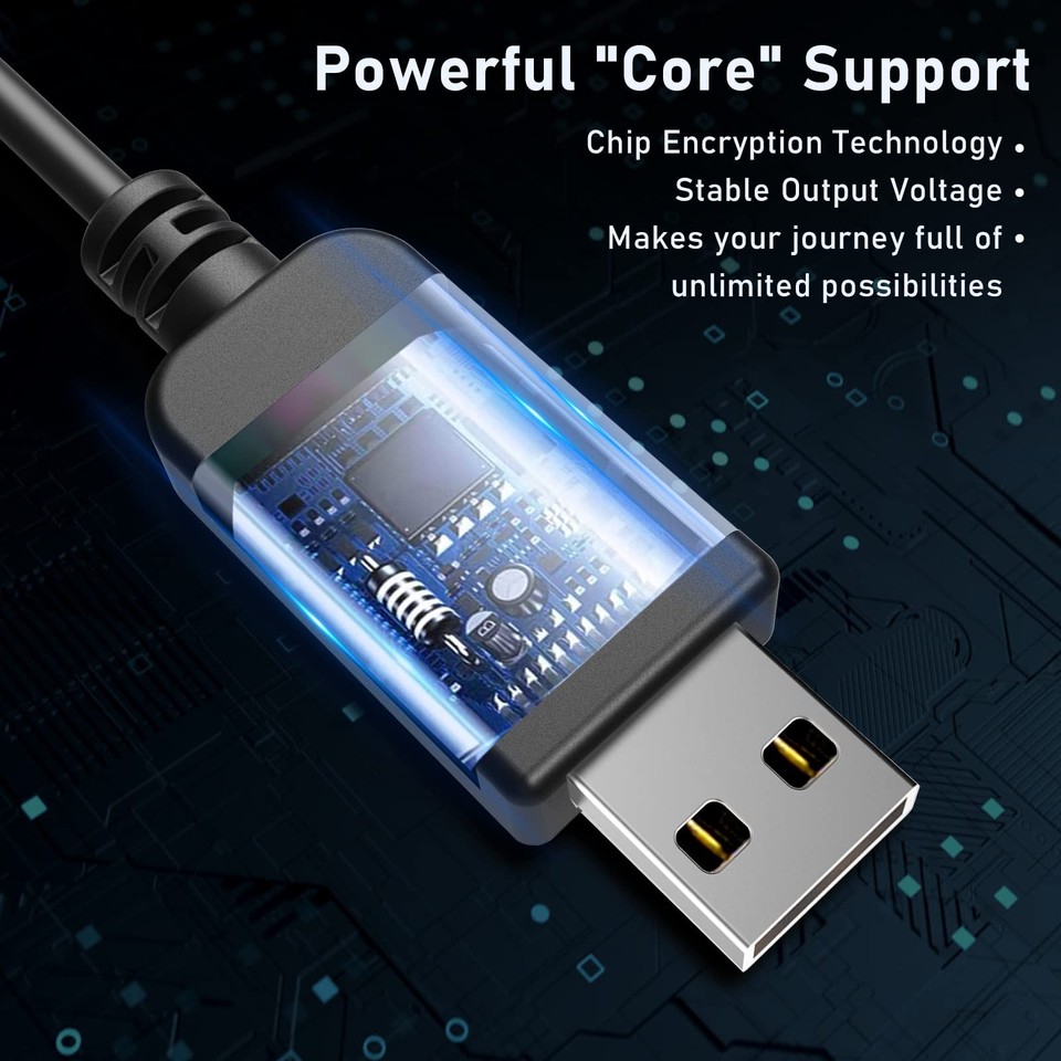 Radar Detector Cable, USB to RJ11 Plug Cable,for Escort Radenso XP ...