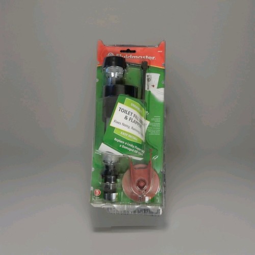 Fluidmaster 400CR Universal Toilet Fill Valve & 2" Toilet Flapper ...