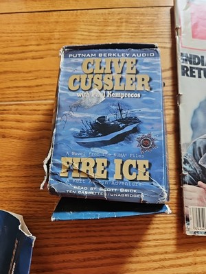 FIRE ICE - Clive Cussler, Audio Book on Cassette. Missing Cassette 5 | eBay