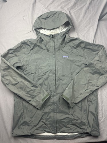 Patagonia Men's Common Threads Rain Jacket XXL Black H20 Proof & Hood ...