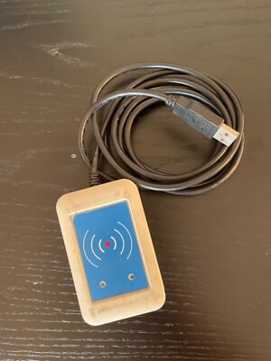 Elatec T3DT-MB2WEL TWN3 Mifare USB GmbH RFID Tag Reader - White | eBay