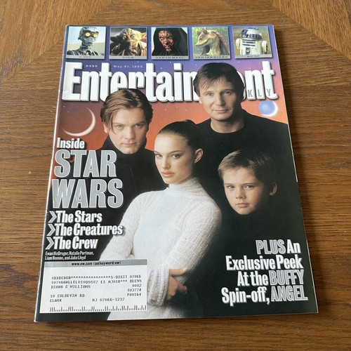 ENTERTAINMENT WEEKLY Magazine May 1999 STAR WARS Ewan McGregor Natalie ...