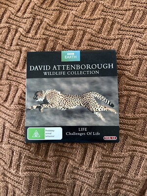 David Attenborough Wildlife Collection Life Challenges Of Life DVD ...
