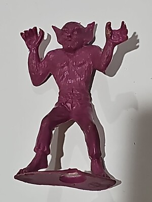 Werewolf Monster Figure Harry Scarey Vintage 1960s MPC Weird Mini ...