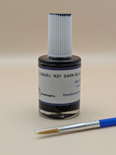 For Subaru Code M2Y Dark Blue Touch Up Paint + Free Fine Tip Brush ...