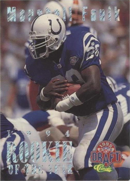 1995 Classic NFL Draft - Marshall Faulk #MF1 /15000 for sale online | eBay