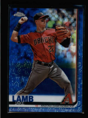 JAKE LAMB 2019 TOPPS CHROME #116 BLUE WAVE REFRACTOR #14/75 AX2618 | eBay