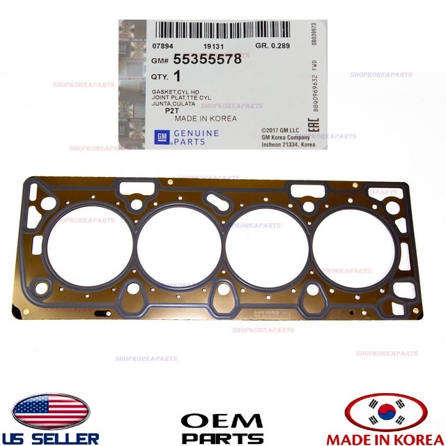 GM Engine Cylinder Head Gasket 55355578 for sale online | eBay