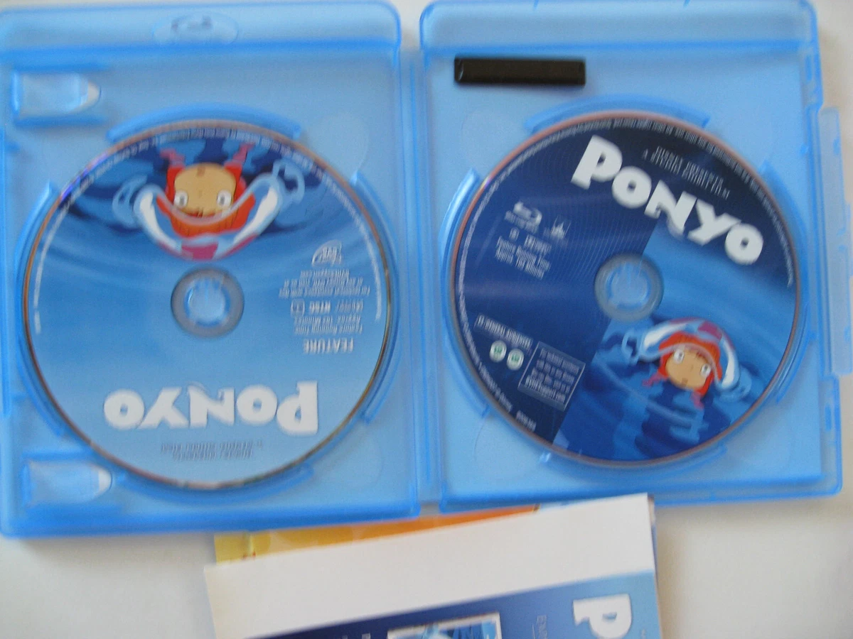 Ponyo (Blu-Ray DVD) Studio Ghibli, Hiyao Miyazaki Inox Wind, 60% OFF