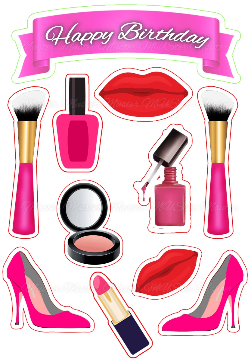 Makeup Cake Topper | Saubhaya Makeup