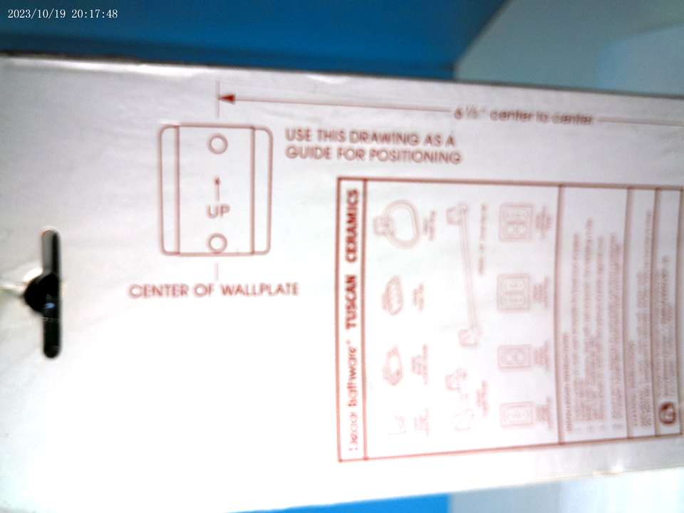 TOILET PAPER HOLDER WALL MOUNT TUSCAN CERAMICS BY FRANKLIN BRASS | eBay