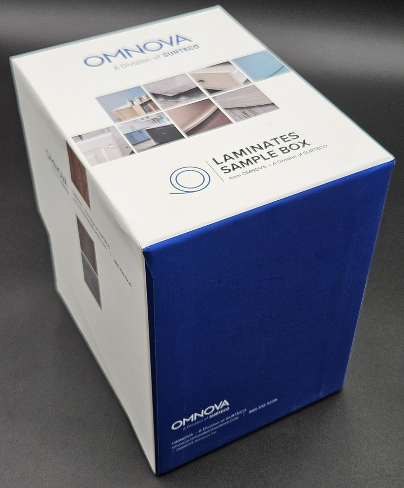 Laminate Samples Box - 245 Laminate Samples by Omnova in 2D & 3D ...