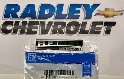 NEW GM OEM 06-16 CAPRICE TRUNK LID EXTERIOR TRIM- NAMEPLATE GMC ...