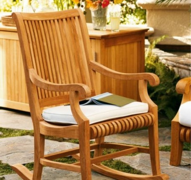Giva Grade-A Teak Outdoor Garden Patio Rocker Rocking Chair Furniture ...