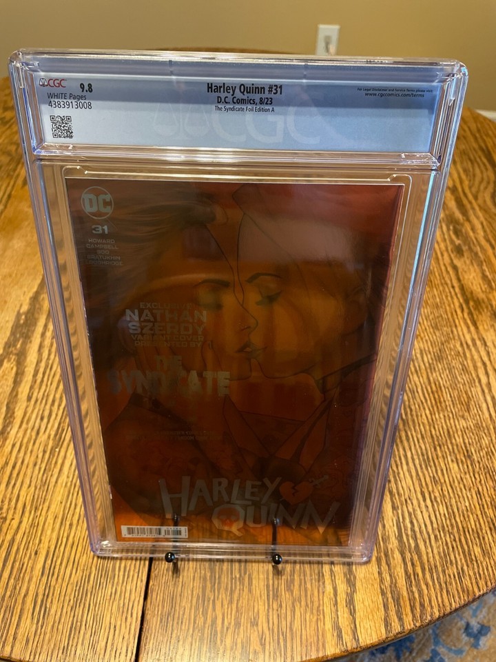 Harley Quinn #31 CGC 9.8 The Syndicate Foil Edition - Nathan Szerdy ...