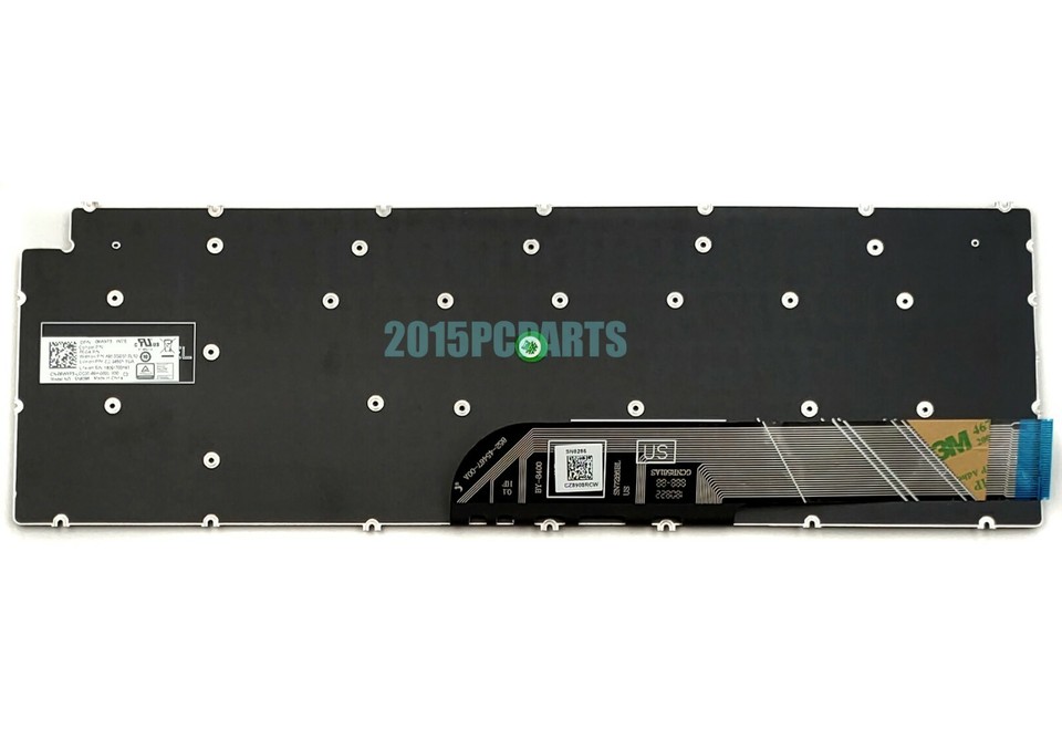 New Dell Vostro 15-5501 5502 P102F 5590 P88F 15-7500 7590 Keyboard ...