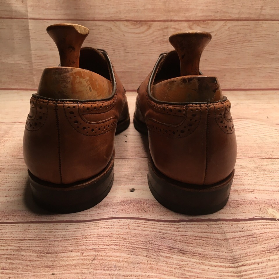 Allen Edmonds Mens Tan LOMBARD shoes Sz. 11.5 E | eBay