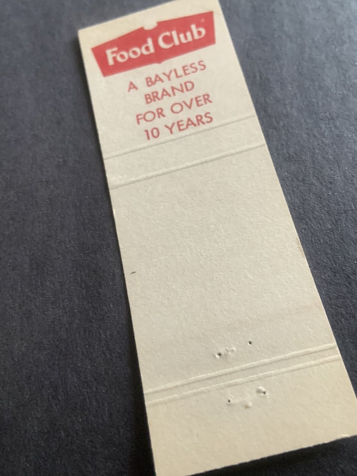 Vintage Arizona Matchbook: “AJ Bayless Food Stores” | eBay