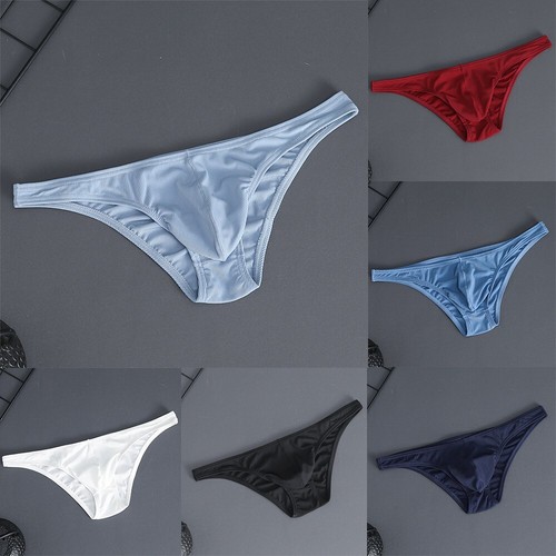 Men Briefs Lightweight Low Rise Trunk Breathable Bulge Pouch Underwear ...