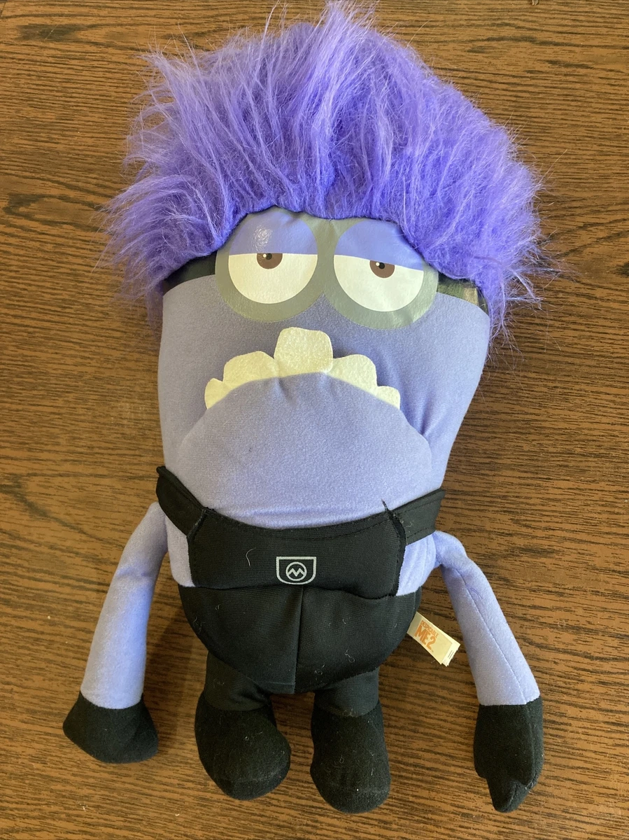 Despicable Me 2 Purple Minions Plush