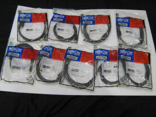 Lot of 9 TRIPP-LITE U022-006 Data Transfer Cable Type A Male USB Type B ...