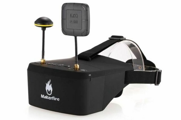 Eachine Ev800d 5 Inch 800*480 5.8g 40ch Diversity HD DVR FPV Goggles ...