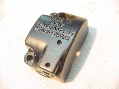 NEW NOS KAWASAKI ASAHI DENSO 004 LOWER SWITCH COVER KZ900 KZ100 HORN ...
