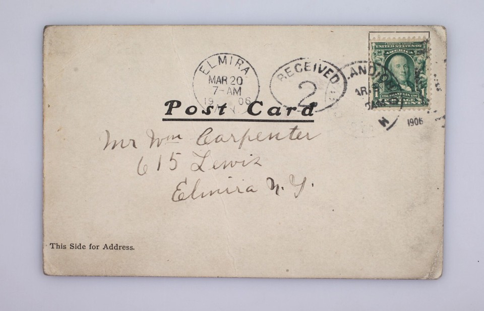Vintage Postcard Police Station Arrival by Handcuff Cops 1906 | eBay