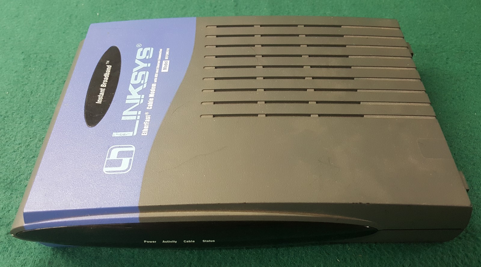 Linksys Cisco EtherFast Cable Modem USB/Ethernet BEFCMU10 Ver 1 V1 ...