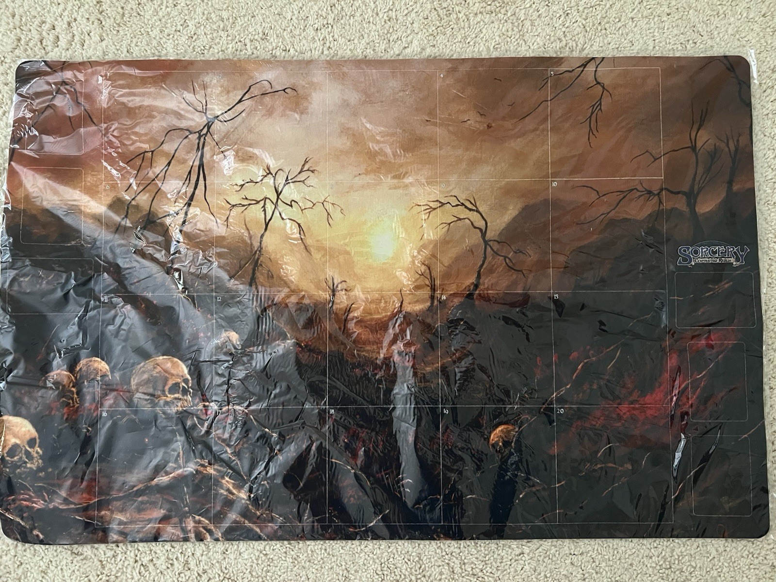 Sorcery Contested Realm Arthurian Legends Cursed Land Playmat Alpha ...
