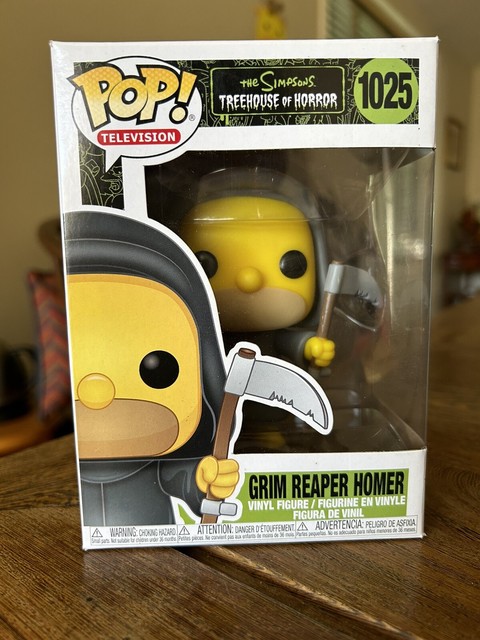 Funko Pop! Vinyl: The Simpsons - Grim Reaper Homer #1025 for sale ...