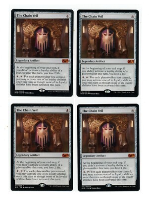 4x The Chain Veil x4 - MTG Magic M15 Playset - (2)NM (2)LP See Scans | eBay
