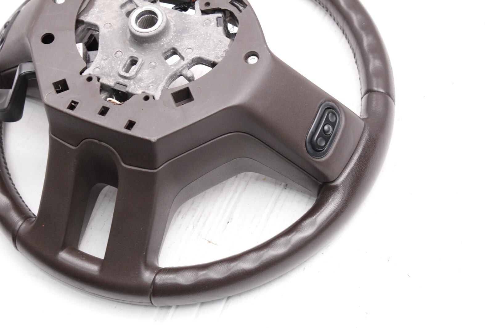 2009-2012 Brown Leather OEM Dodge RAM 1500 2500 3500 Steering Wheel ...