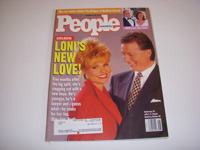 PEOPLE Magazine, November 8, 1993, LONI ANDERSON, BILL HURT, MIRIAM ...