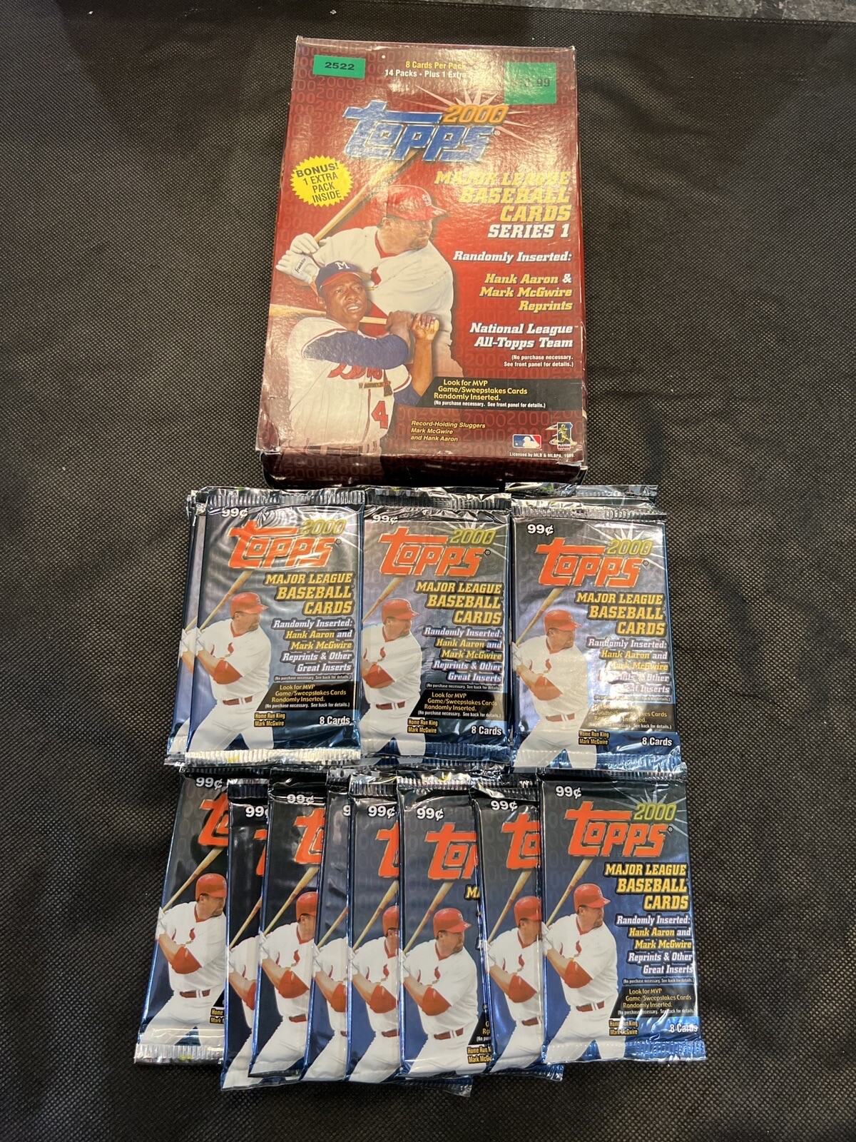 2000 Topps Baseball Series 1 Pack Lot x32 | eBay